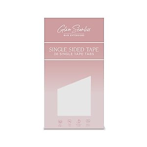 Glam Seamless Single Sided Tape for Hair Extensions, Replacement Tape for Tape in Hair Extensions - 36 Tabs Pack