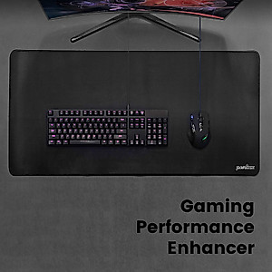 Perixx MX-2000B Programmable Laser Gaming Mouse with Adjustable Weight and RGB Backlight, Black
