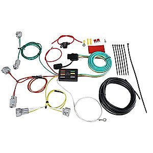 Oyviny Custom 4 Way Flat Trailer Wiring Harness 56349 for Toyota Tacoma 2016-2023, Tacoma Trailer Wire Harness