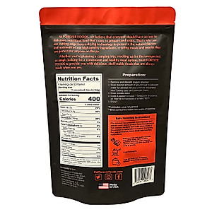 FOREVER FOODS Uncooked Freeze-Dried Ground Beef | Family Pack | Equivalent to 2 lbs.