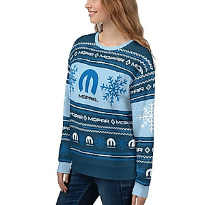 Mopar Logo Holiday Unisex Crew Neck Sweatshirt