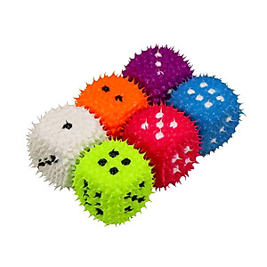 KESS Drop Dots Foam dice - Squeezy Toy, Bouncy Toy, Spike Toy -Pack of 2, Toy for Kids 6 Years and up, Stress Relief Toy, Sensory Toy