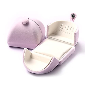 LUO S925 Sterling Silver Round Shaped 7 Mm Green Amethyst Ring Twist Infinity Engagement Ring for Women US Size 12.5