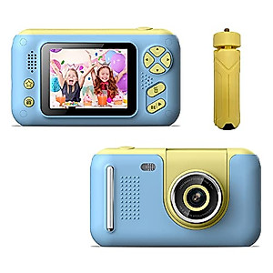 sikiwind Kids Camera for Boys and Girls, Digital Camera for Kids Toy Gift, Toddler Camera Birthday Gift for Age 3 4 5 6 7 8 9 10 with 32GB SD Card, Video Recorder 1080P IPS 2.4 Inch