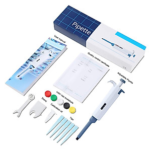 Adjustable Pipettor Pipette Micropipette High-Accurate MicroPipette Variable Volume Pipette 100ul-1000ul