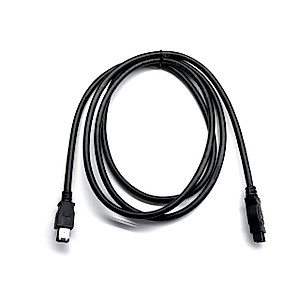 Cable Builders Firewire 800 400 Cable 9 Pin to 6 Pin [6FT] IEEE 1394B