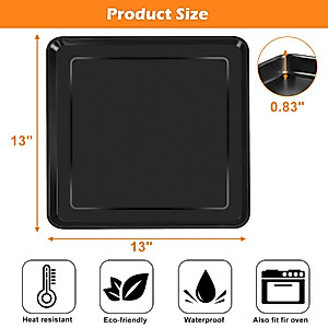Air Fryer Grill Pan for Ninja Foodi SP101 Digital Air Fryer Countertop Oven, 13 * 13'' Air Fryer Grill Plate Crisper Plate Rack Accessories Replacement Parts Tray for Ninja Foodi SP100 SP1001C SP201