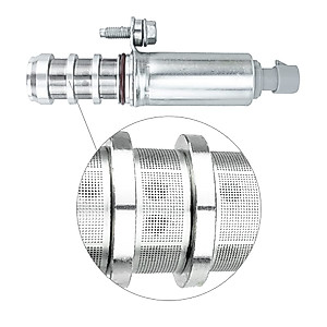 RLP VVT Solenoid Intake and Exhaust Camshaft Position Actuator Compatible with Buick Chevy Cobalt Malibu HHR Equinox Pontiac G5 G6 Saturn 2.0L 2.2L 2.4L Replaces 12655420 12655421