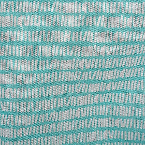 DII Polyester Container with Handles, Keeping Score Storage Bin, Medium Round, Aqua