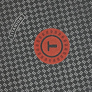 T-fal C51705 ProGrade Titanium Nonstick Thermo-Spot Dishwasher Safe PFOA Free with Induction Base Fry Pan Cookware, 10-Inch, Black -