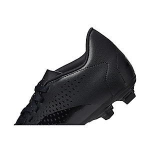 adidas Predator Match Unisex-Child Shin Guards Accuracy.4 Flexible Ground Black/Black/White 4.5
