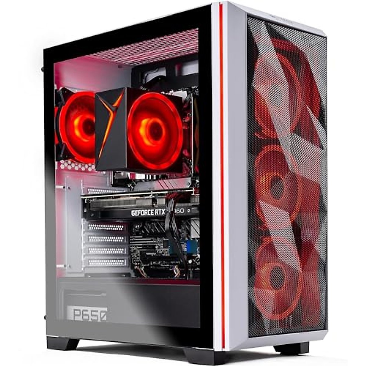 Skytech Chronos Gaming PC Desktop – Intel Core i5 12400F 2.5 GHz, NVIDIA RTX 4060, 1TB NVME SSD, 16GB DDR4 RAM 3200, 650W Gold PSU, 11AC Wi-Fi, Windows 11 Home 64-bit