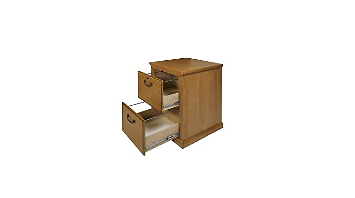 Elegant Martin Furniture 2 Drawer File Cabinet in Wheat
