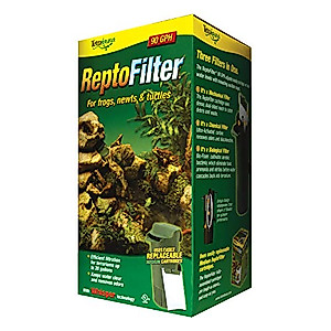 Tetra ReptoFilter, Terrarium Filtration, Keeps Water Clear, 90 GPH