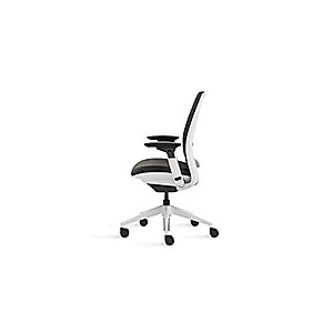 Steelcase Series 2 Office Chair, Seagull Frame, Cogent Connect Graphite, Hard Floor Casters