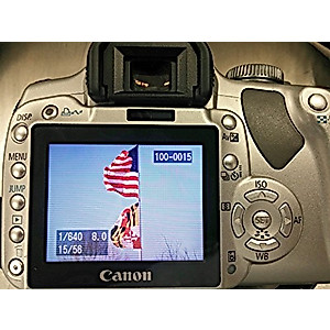 Canon Digital Rebel XTi 10.1MP Digital SLR Camera (Silver Body Only) (OLD MODEL)