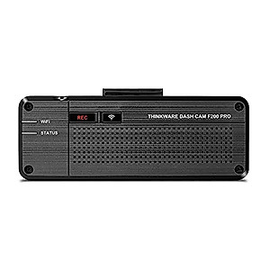 Thinkware F200 PRO Full HD 1080P WiFi Dash Cam (Front & Rear Cam, 32GB, Hardwiring, GPS Antenna) (Renewed)