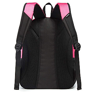 Boys Girls Soccer Bags Soccer Backpack Basketball vollyball Football Bag Backpack youth with Ball Compartment All Sports Gym Bag Rose