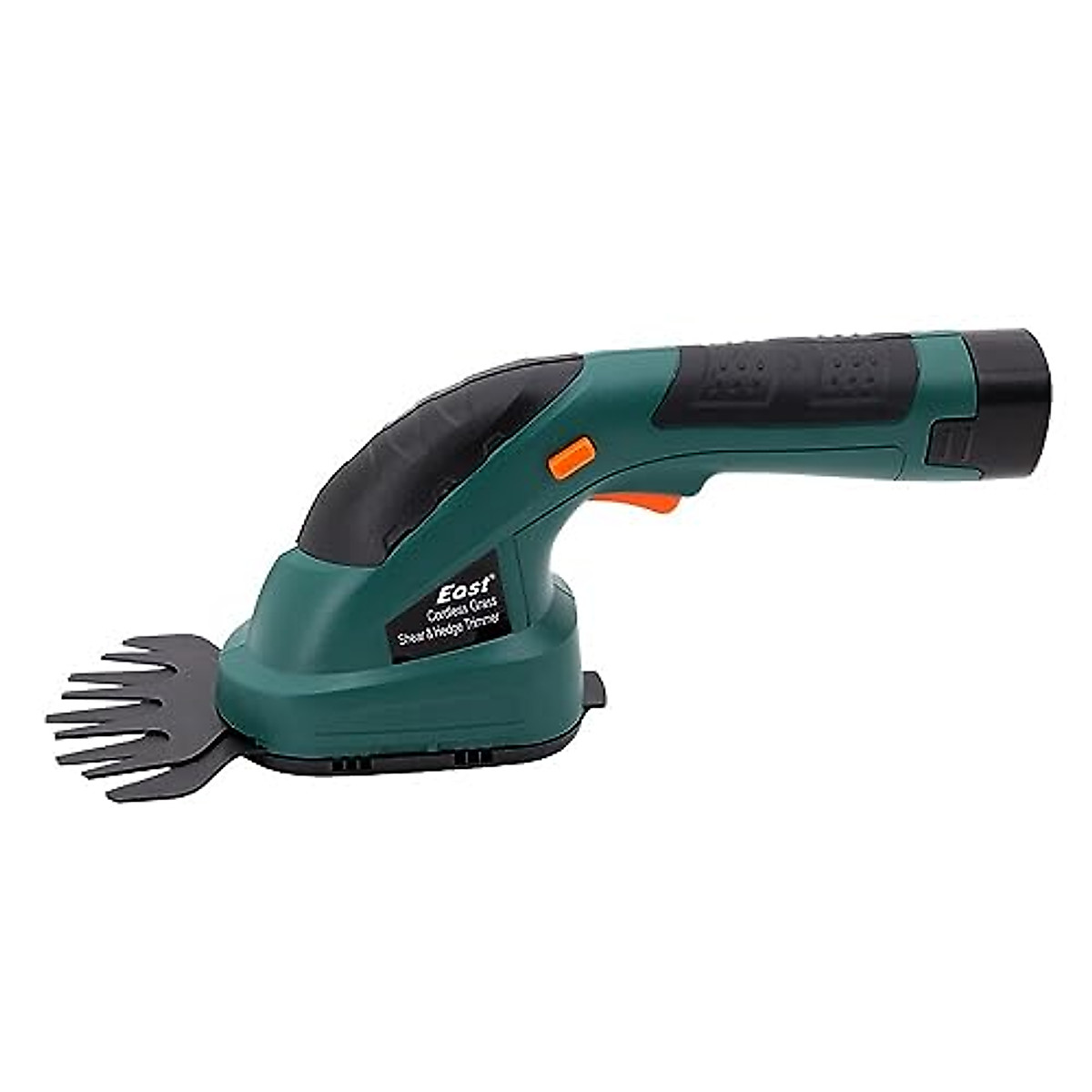 East 7.2V Li-Ion Rechargeable Hedge Trimmer Power Tools Combo Lawn Mower Grass Cutter Cordless Garden Tools ET1502C - (Style: A, Color: Green)
