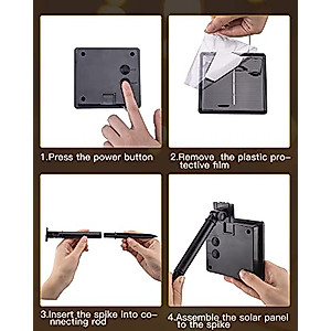 Brightown Outdoor Solar String Lights, 2 Packs Each 66Feet 200 Led Solar Powered Fairy Lights with 8 Modes Waterproof Decoration Lights for Patio Yard Trees Christmas Wedding Party (Warm White)