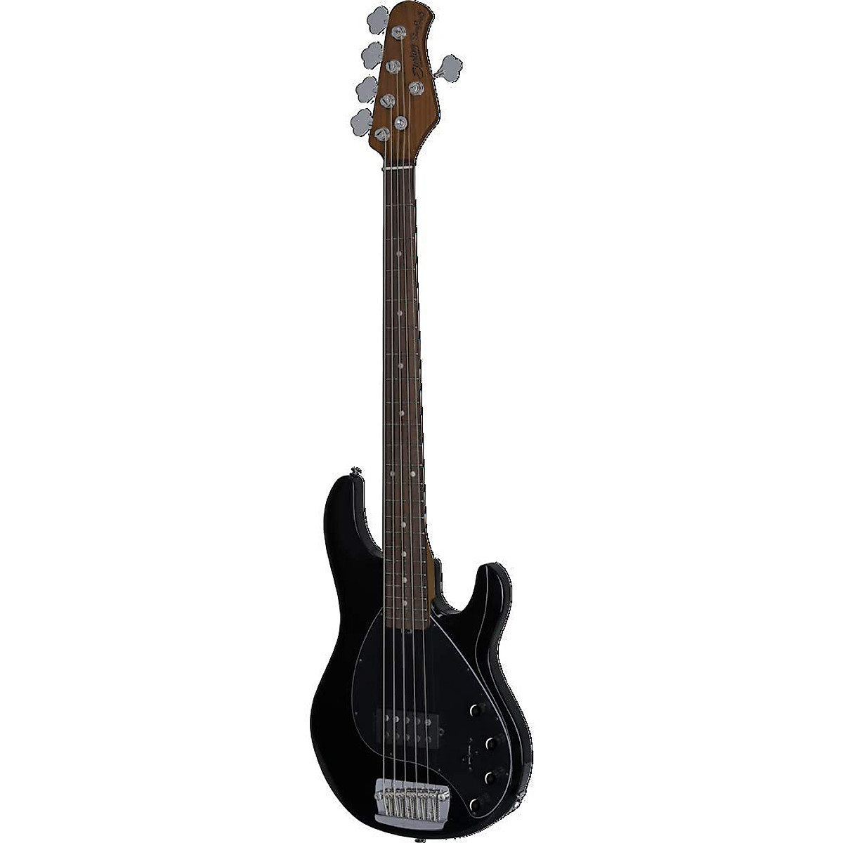 Sterling By MusicMan 5 String Bass Guitar, Right, Black (RAY35-BK-R2)