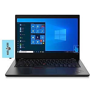 Lenovo Newest ThinkPad L14 Gen 2 14.0" 60Hz FHD Touchscreen IPS Display Laptop (Intel i7-1165G7 4-Core, 32GB RAM, 1TB PCIe SSD, Intel Iris Xe, Backlit KYB, FP, WiFi 6, BT 5.2, Win 11 Pro) w/ Hub