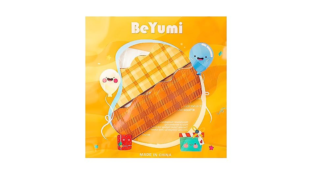 BeYumi 96Pcs Fall Plaid Bulletin Board Borders