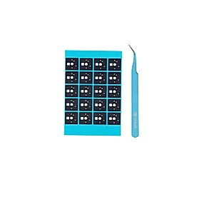 Ranked Premium Switch Sound DampeningPads Kit for DIY Custom Mechanical Keyboard | Poron Foam | 0.5mm Thick (Poron 120 Pcs + 1 Tweezers)