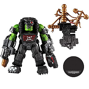 McFarlane Toys Warhammer 40,000 Ork Big Mek Mega Action Figure with Accessory