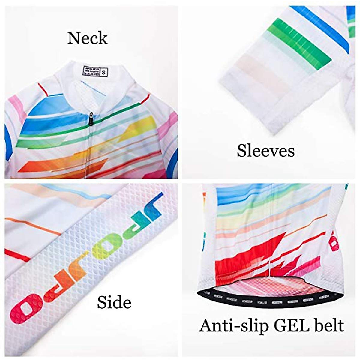 JPOJPO Cycling Jersey Women Bicycle Clothing Pro Team Summer Short Sleeve MTB Bike Shirt Top Yellow