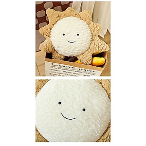 Maxpetus Comfortable Sun Throw Pillow Stars Moon Sofa Cushion Lovely Exquisite Cushion (15.7in, Star)