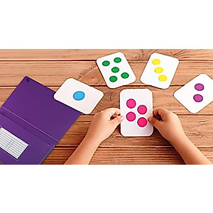 5 x 8 Inch Index Card Case by Better Office Products, 6 Pack, Semi-rigid Plastic, with Clear Index Dividers, Assorted Colors Will Vary