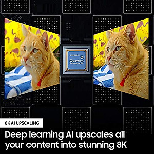 SAMSUNG 85-inch Class QLED Q900T Series - Real 8K Resolution Direct Full Array 32X Quantum HDR 32X Smart TV with Alexa Built-in (QN85Q900TSFXZA, 2020 Model)