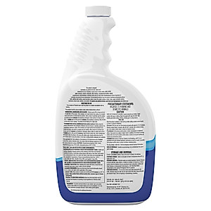VIREX Diversey CBD540540 All Purpose Disinfectant Cleaner- Kills 99.9% of Germs and Eliminates Odors, Lemon Scent, Ready-to-Use Spray, 32-Ounce (Pack of 4)
