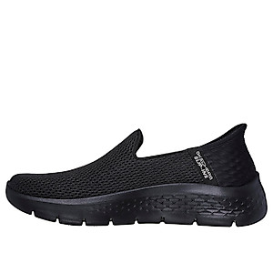 Skechers Women's Hands Free Slip-Ins Go Walk Flex-Relish Sneaker, Black, 8