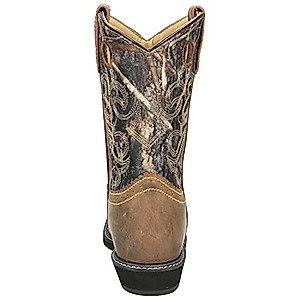 Smoky Mountain Boots Women's Pawnee Western Boots, Brown Oil Distress/Camo, 9.5