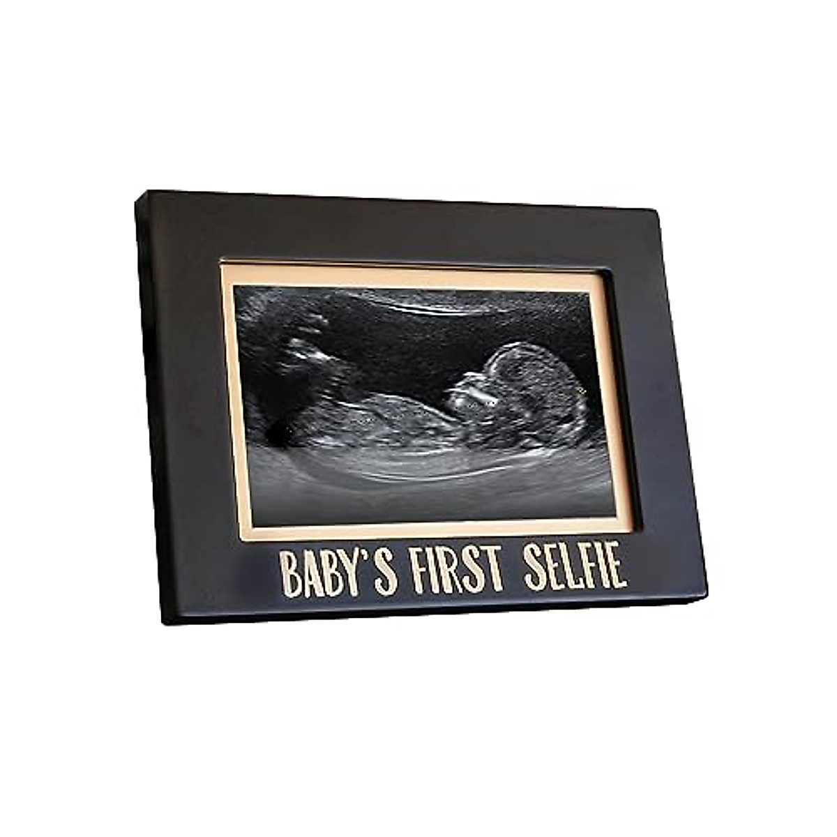 Pearhead Baby's First Selfie Sonogram Picture Frame, Gender-Neutral Baby Keepsake Photo Frame, Baby Nursery Décor