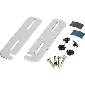 Fender Pure Vintage Piggyback Clip Bars, Chrome, 2-pack