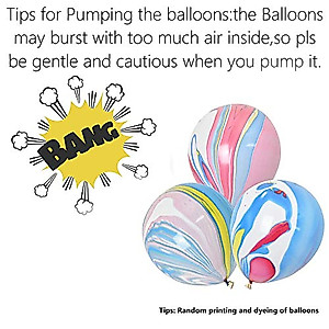 KUNGYO Rainbow 10th Birthday Party Decoration - Girls Birthday Party Supplies Include Happy Birthday Balloon Banner, Giant Number 10 Foil Balloon, Rainbow Star and Heart Balloon, Latex Balloons 28PCS