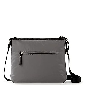 The Sak Womens Esperato Recycled Nylon Crossbody, Slate, One Size US