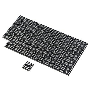 JIUWU 8 Pin Double-Side Prototype Printed Circuit PCB Adapter Universal Board Protoboard SO MSOP TSSOP SOIC SOP8 to DIP8 for DIY Soldering and Electronic Project