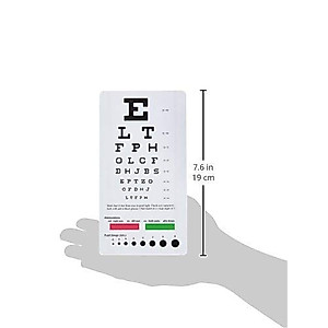 EMI OCC-PSN 2 Piece Set - Occluder Plus Snellen Pocket Eye Exam Chart