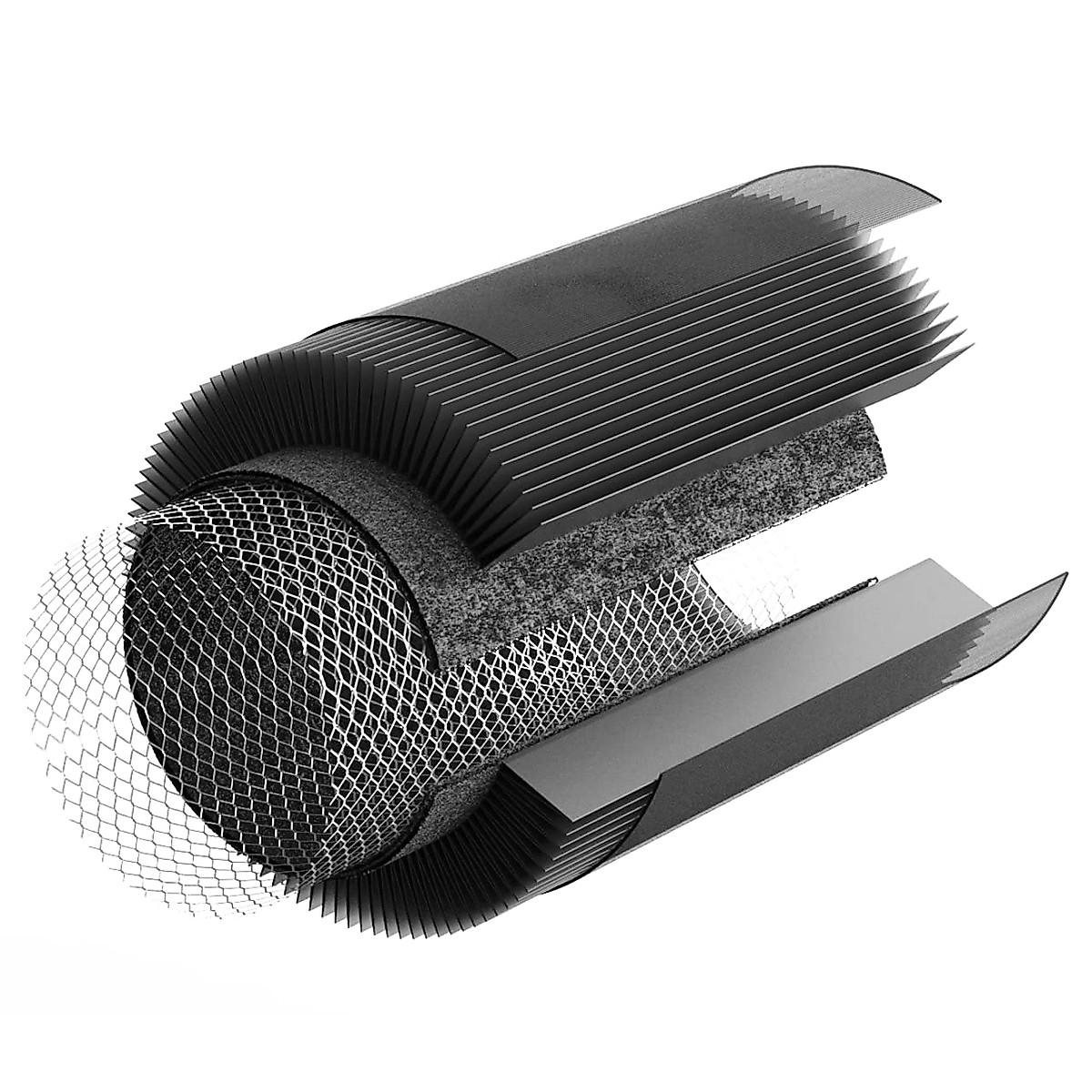 Air Health SKYE Replacement Filter featuring a Pre-Filter, Carbon Filter, h13 HEPA Filter and PCO Technology