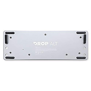 DROP ALT Mechanical Keyboard — 65% (67 Key) Gaming Keyboard, Hot-Swap Switches, Programmable Macros, RGB LED Backlighting, USB-C, Doubleshot PBT, Aluminum Frame (Cherry MX Brown RGB, Gray)