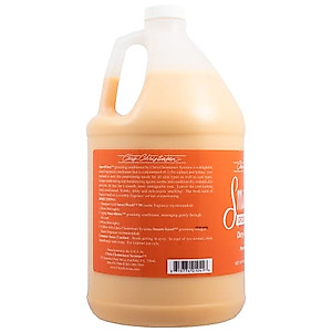 Chris Christensen Smart Rinse Papaya Starfruit Ultra Concentrated Dog Conditioner, Makes up to 8 Bottles, Grooming Pet Conditioner, Groom Like a Professional, All Coats, Made in The USA, 1gal