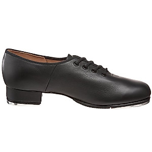 Bloch womens Bloch Women's Jazz Tap Full-sole Leather Tap dance shoes, Black, 9.5 US