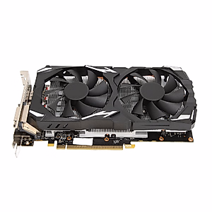 Estink RX 580 Graphics Card, 8GB GDDR5 256bit Support 8K 16 PCI Express 3.0 Gaming Graphics Card Cooling Fans PC Video Cards for PC Gaming Desktop Computers, 1080p Resolution