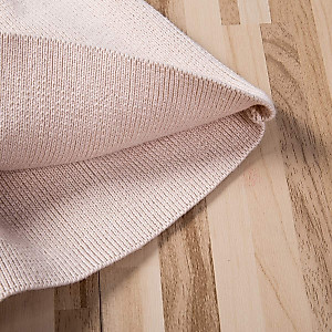 Merqwadd Infant Toddler Baby Girl Pleated Dress Solid Longsleeve Knit Sweater Winter Dress (3-6 Months,B-Ruffle Sweater Apricot)