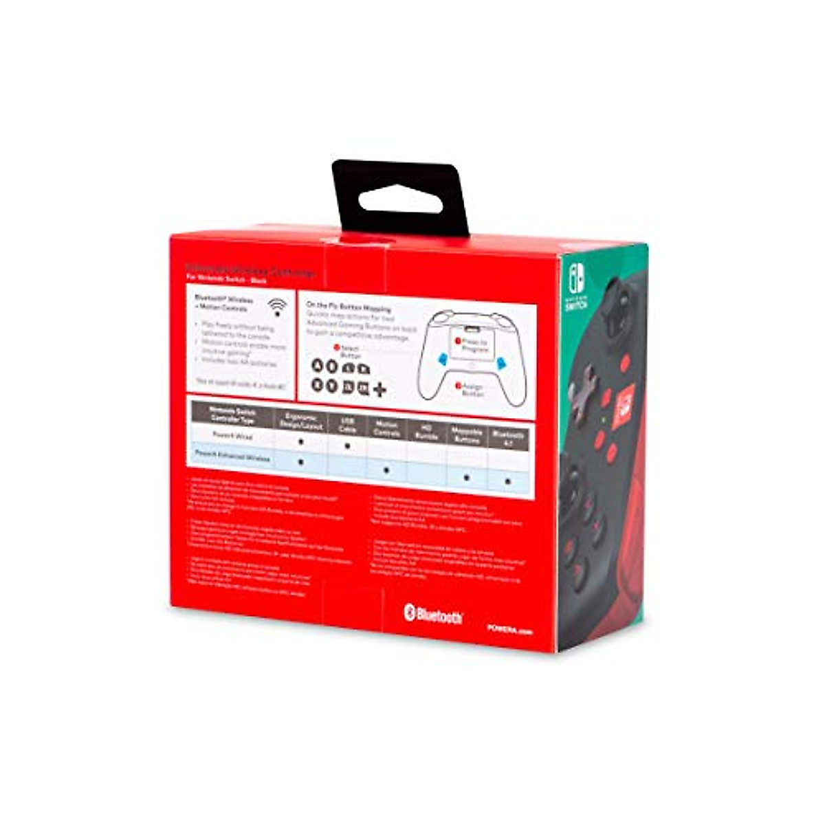 PowerA Enhanced Wireless Controller for Nintendo Switch - Black