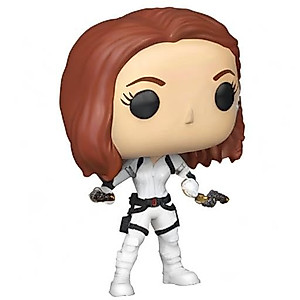 Funko Pop! Marvel: Black Widow – Black Widow in White Suit Vinyl Bobblehead
